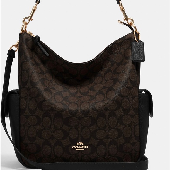 Coach | Bags | Coach Pennie Shoulder Bag In Signature Canvas | Poshmark